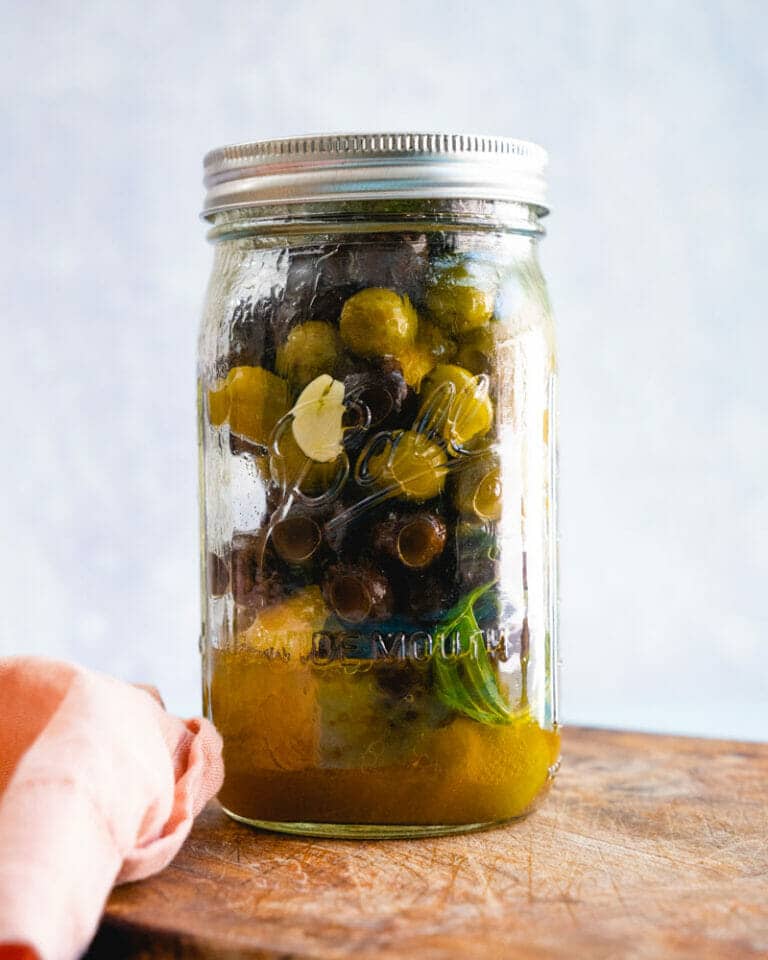 Classic Marinated Olives – A Couple Cooks