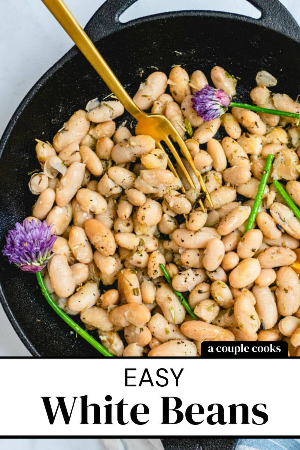Easy White Beans – A Couple Cooks