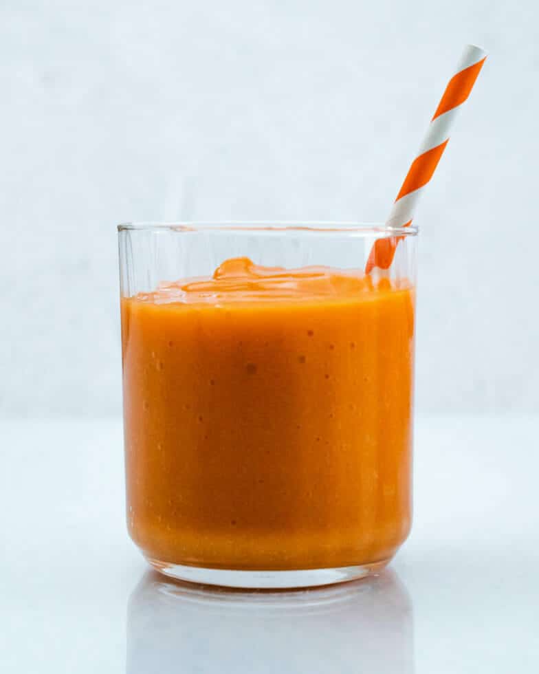 Creamy Carrot Smoothie – A Couple Cooks