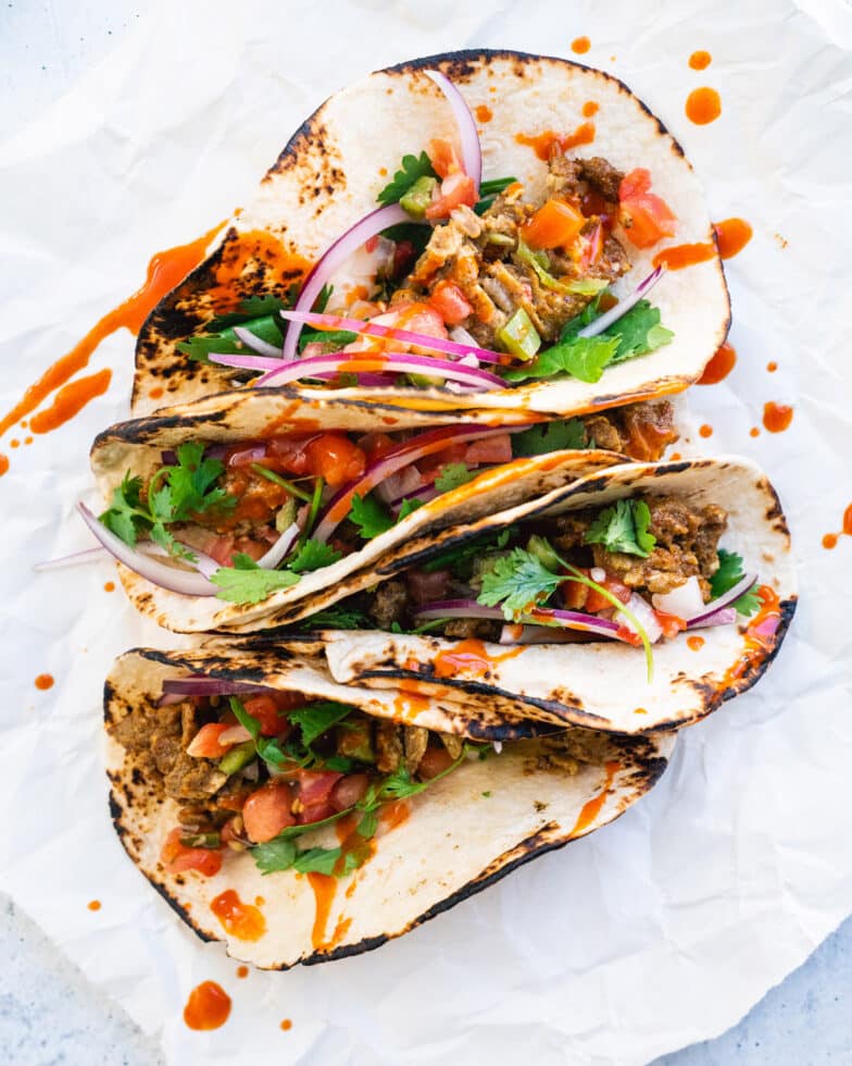 Easy Egg Tacos (in 5 Minutes!)