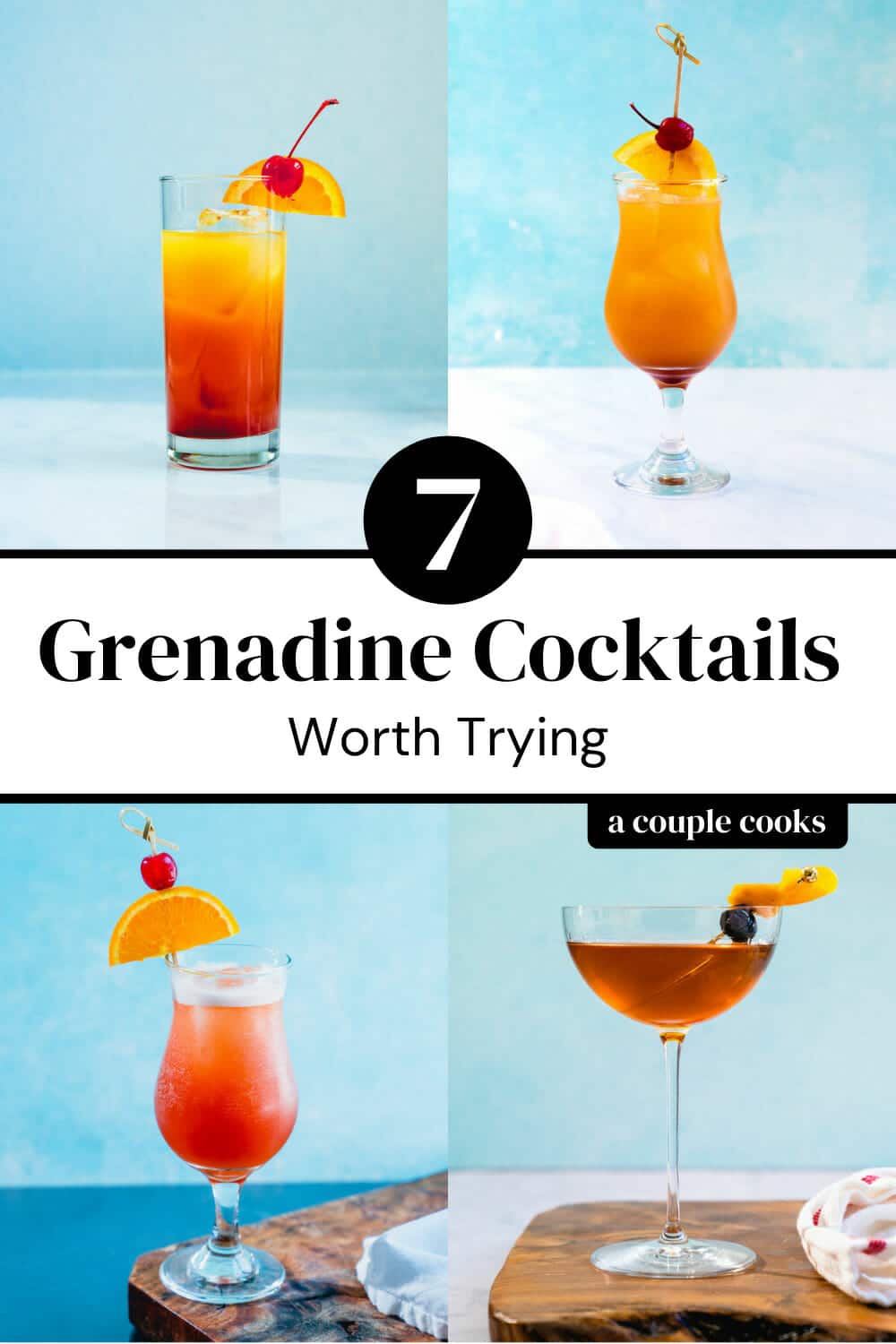 12 Grenadine Cocktails Worth Trying – A Couple Cooks