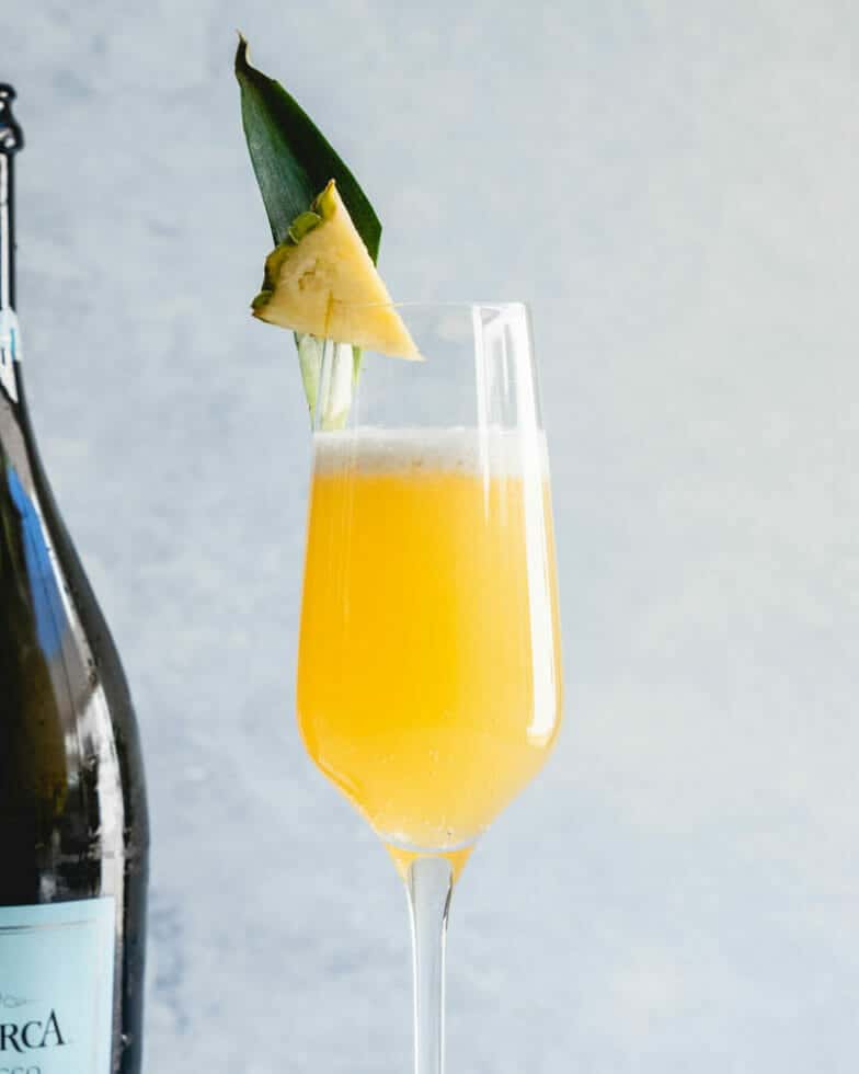 *Best* Pineapple Mimosa – A Couple Cooks