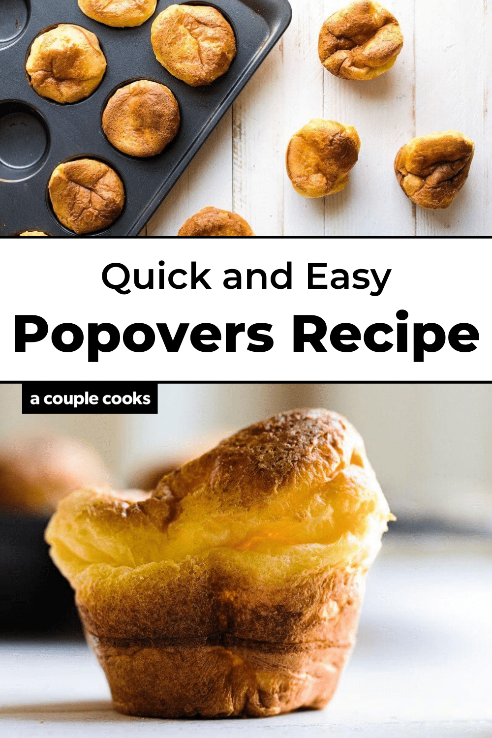 Popovers Recipe (Fast & Easy!) – A Couple Cooks