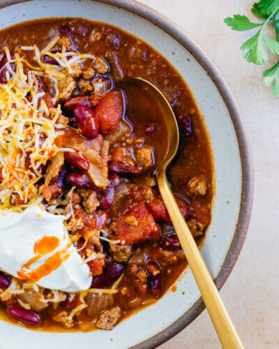 Quick Chili Recipe (23 Minutes!) – A Couple Cooks