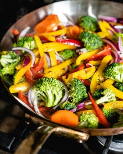 Perfect Sauteed Vegetables – A Couple Cooks