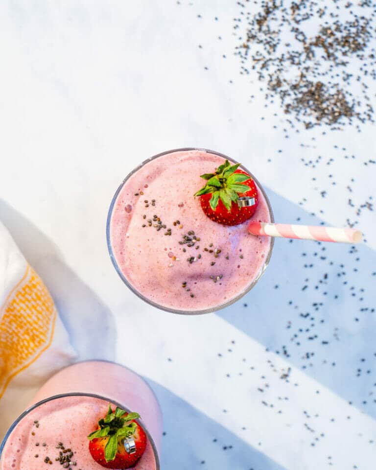 Chia Seed Smoothie – A Couple Cooks