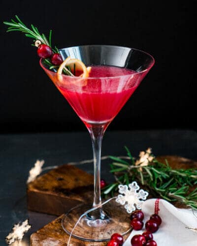 THE Christmas Martini – A Couple Cooks