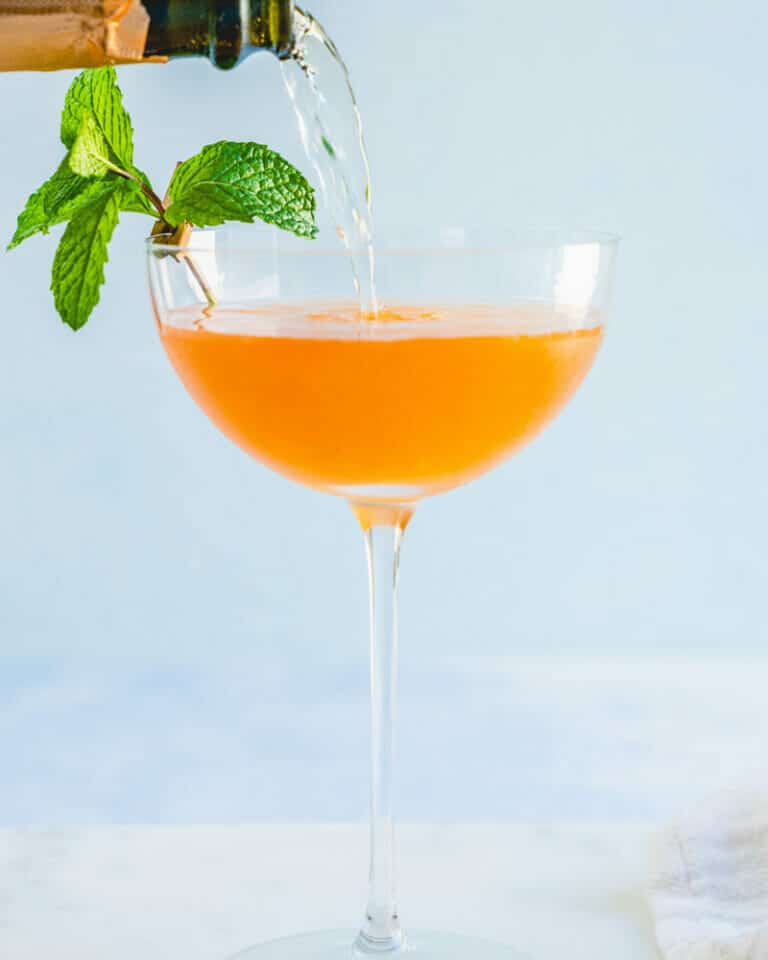 Old Cuban Cocktail – A Couple Cooks