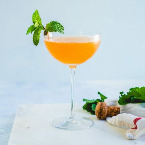 Old Cuban Cocktail – A Couple Cooks