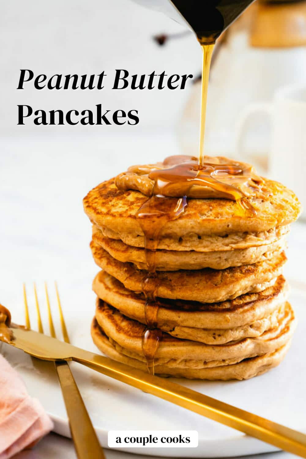 How to Make Easy Peanut Butter Pancakes