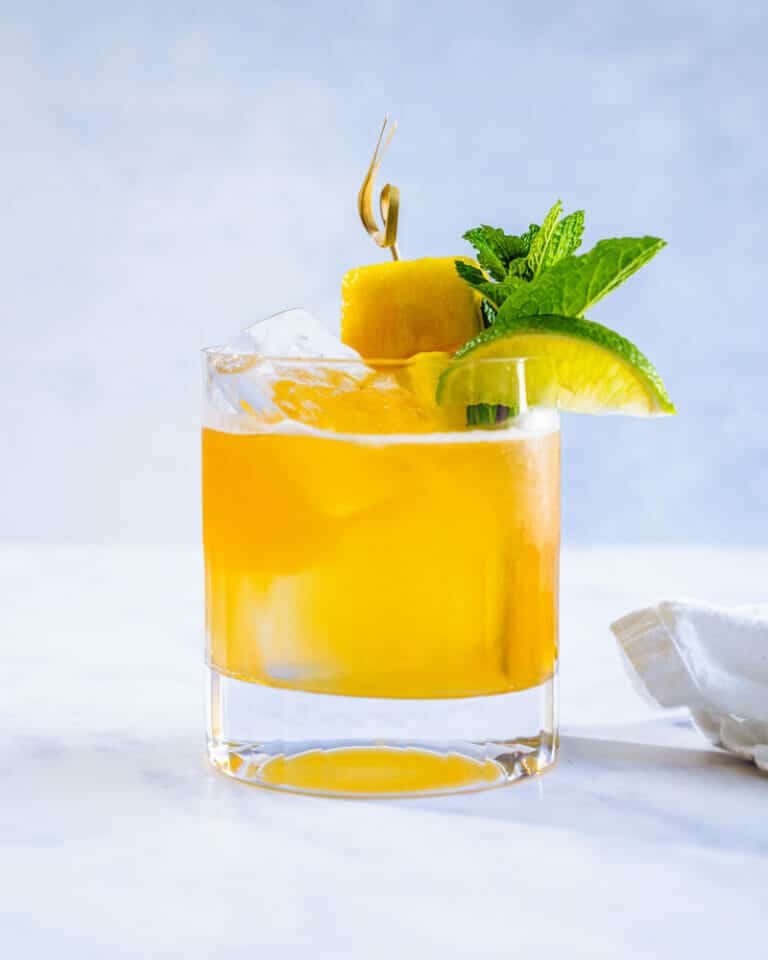 Pineapple Rum Cocktail – A Couple Cooks