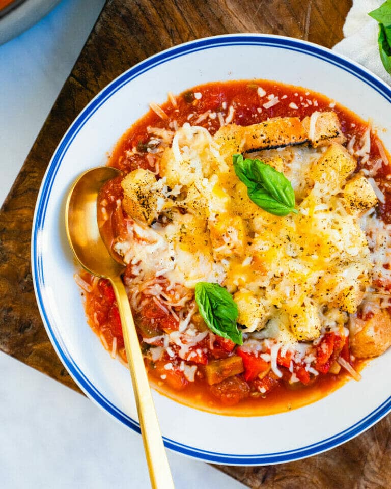 Pizza Soup – A Couple Cooks