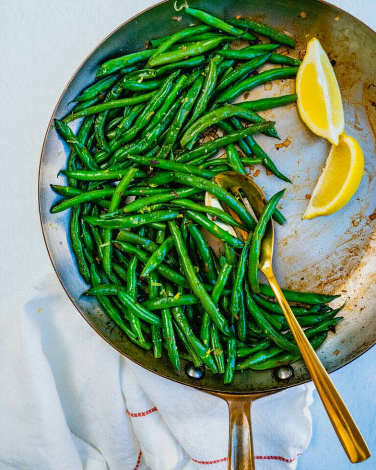 Sauteed Green Beans – A Couple Cooks