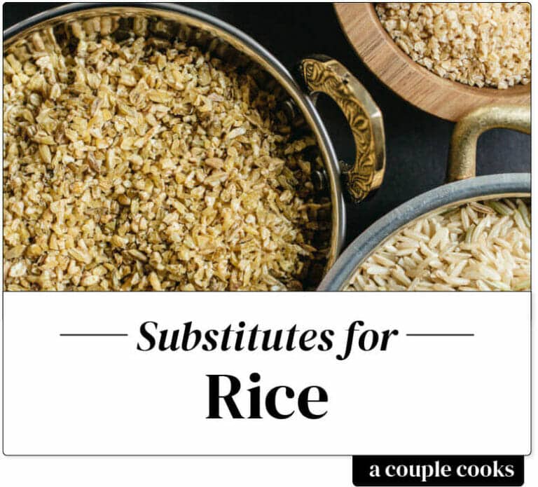 Best Rice Substitute – A Couple Cooks