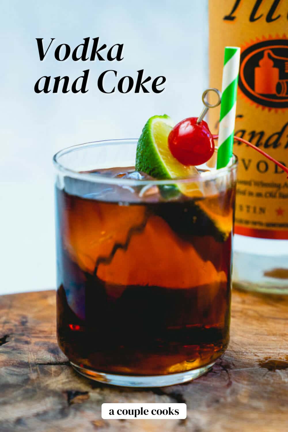 Make a Vodka and Coke With the Perfect Ratio