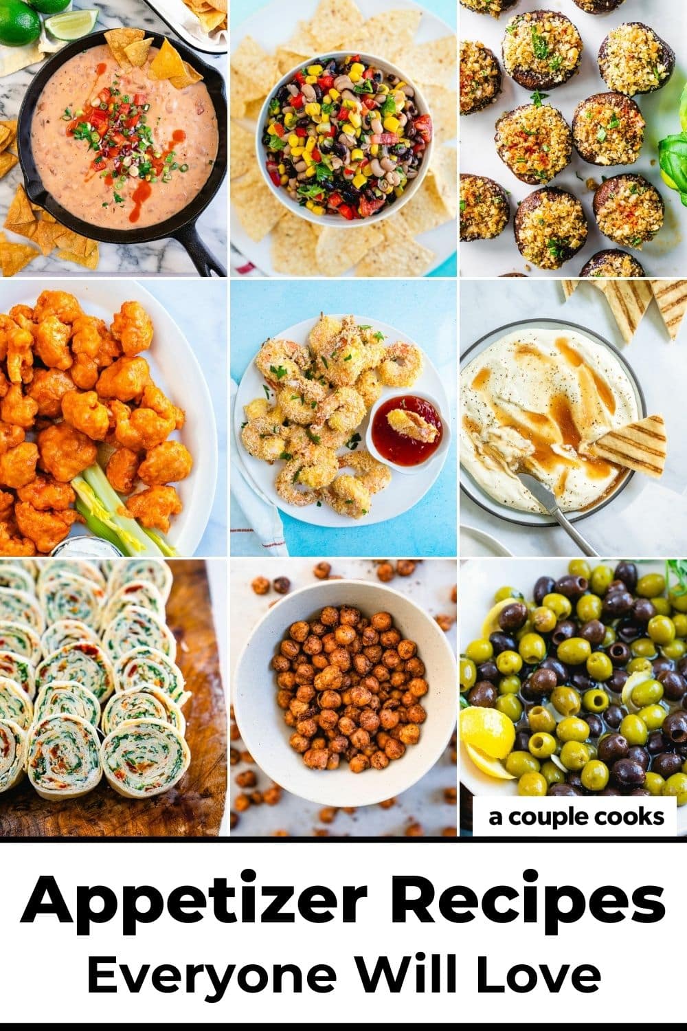 50 Easy Appetizer Recipes Everyone Will Love – A Couple Cooks
