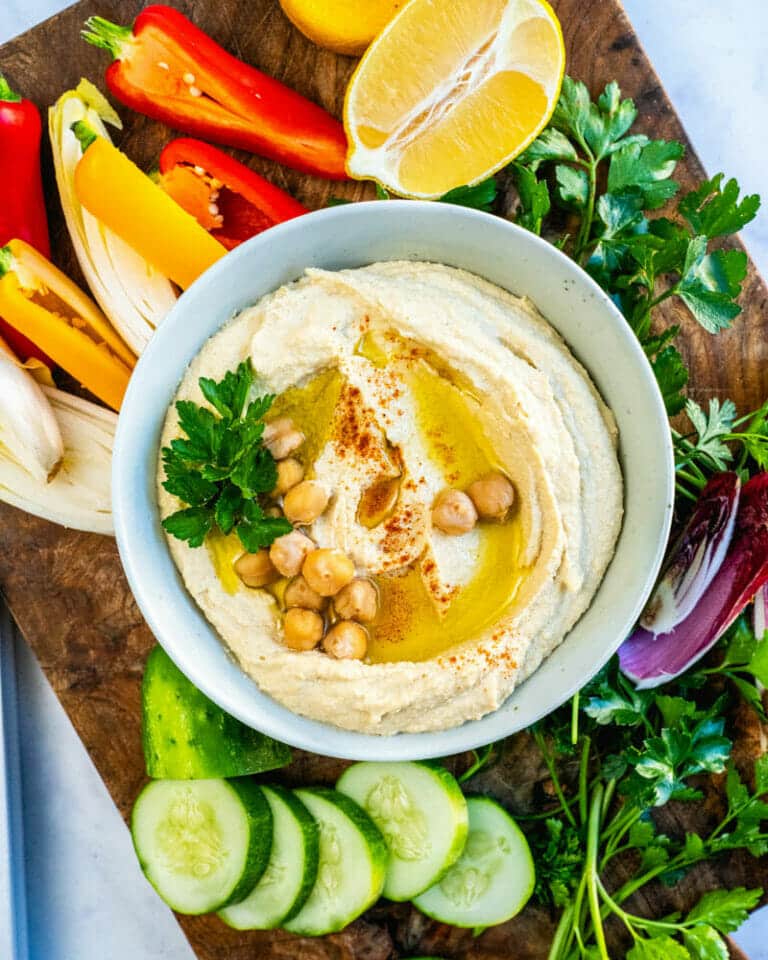 Creamy Instant Pot Hummus – A Couple Cooks