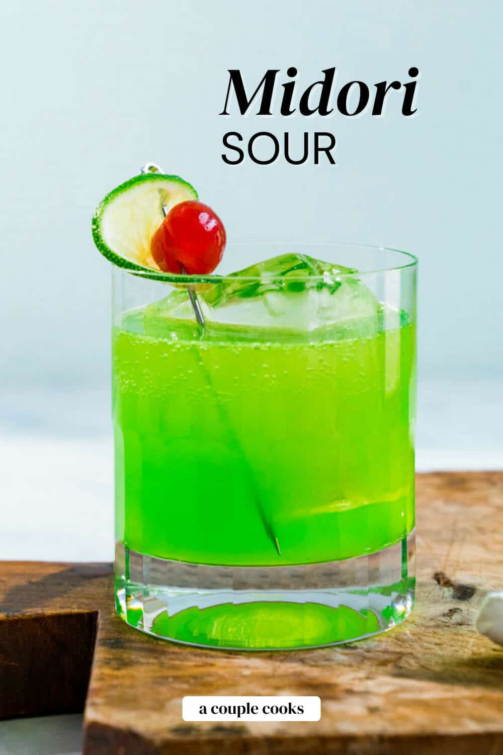 Make the Best Midori Sour (No Sour Mix!)
