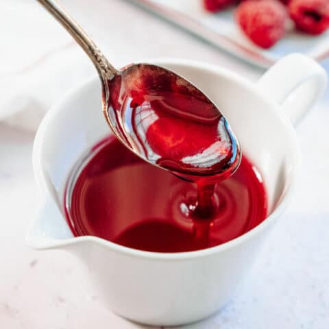 Raspberry Syrup – A Couple Cooks
