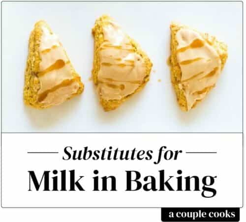 Best Substitute for Milk in Baking – A Couple Cooks