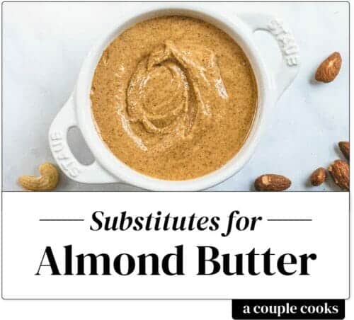 Best Almond Butter Substitute – A Couple Cooks