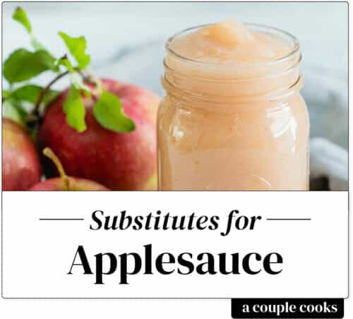 Best Applesauce Substitute – A Couple Cooks