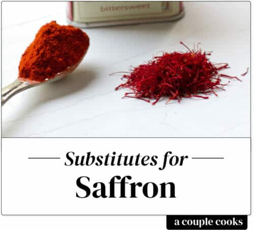 Best Saffron Substitute – A Couple Cooks
