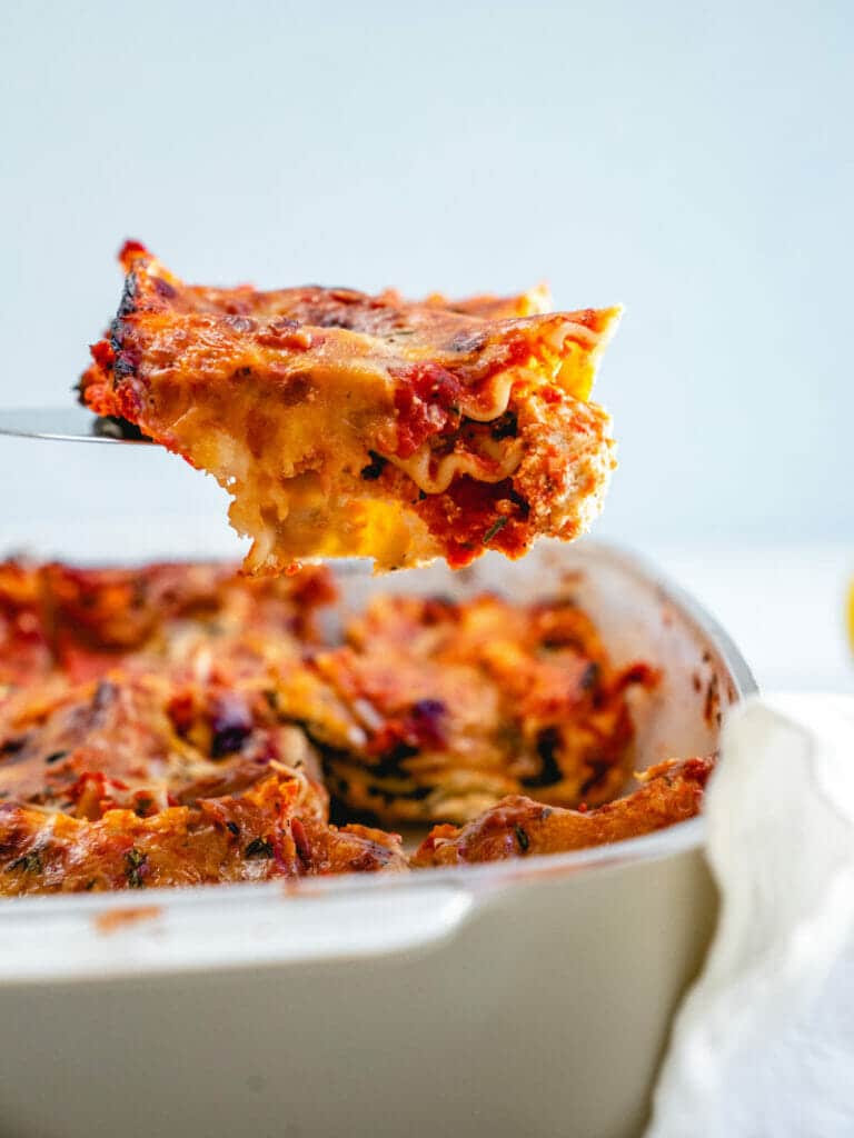 Vegetarian Lasagna with Ricotta – A Couple Cooks