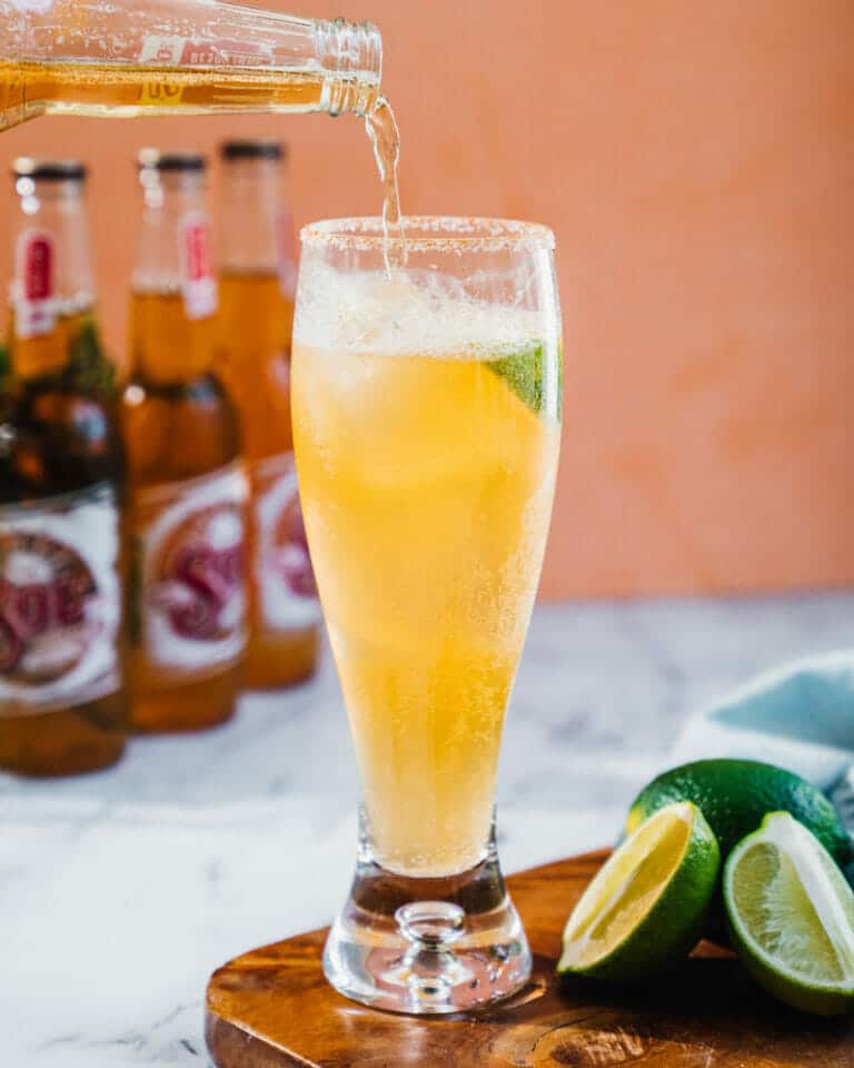 Chelada (Beer Cocktail) – A Couple Cooks