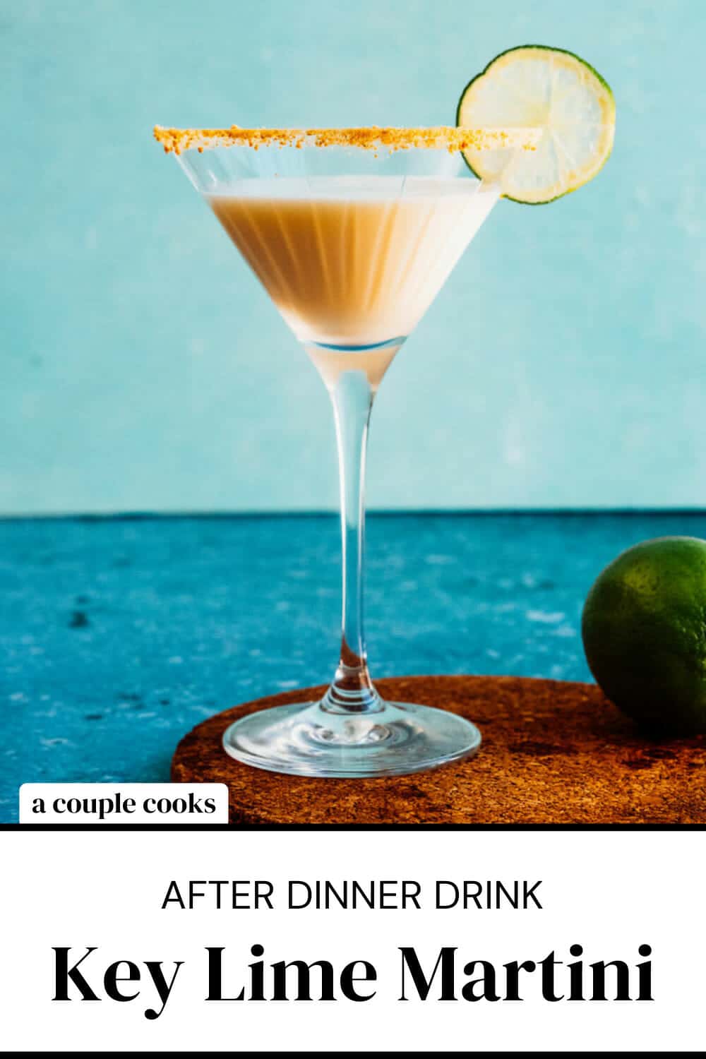 Key Lime Martini – A Couple Cooks