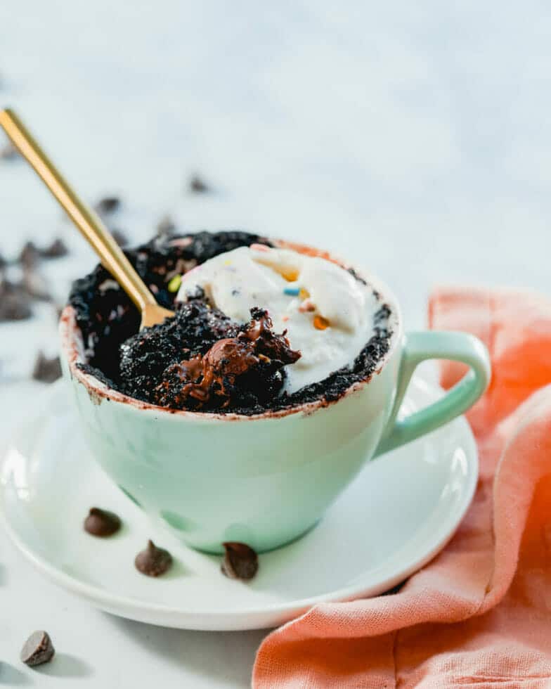 Vegan Mug Cake – A Couple Cooks