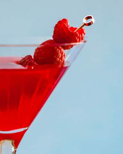 Raspberry Martini – A Couple Cooks