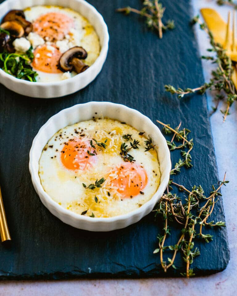 Simple Baked Eggs – A Couple Cooks