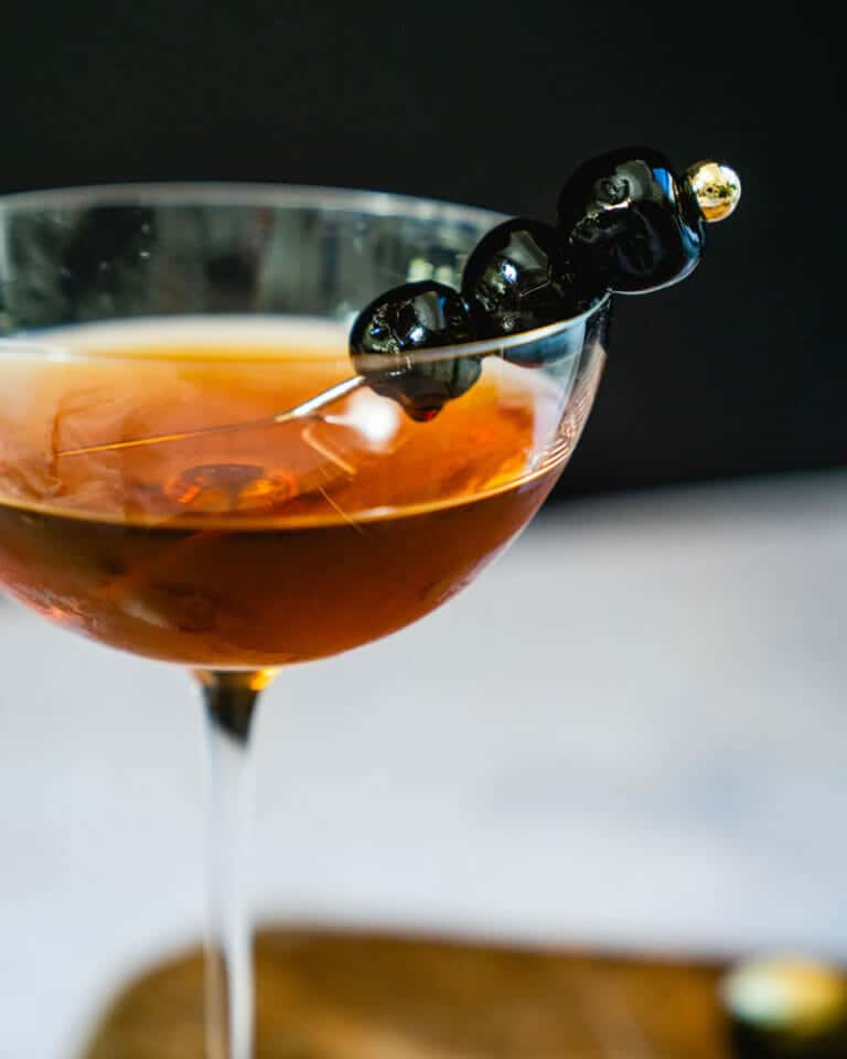 Bourbon Manhattan – A Couple Cooks