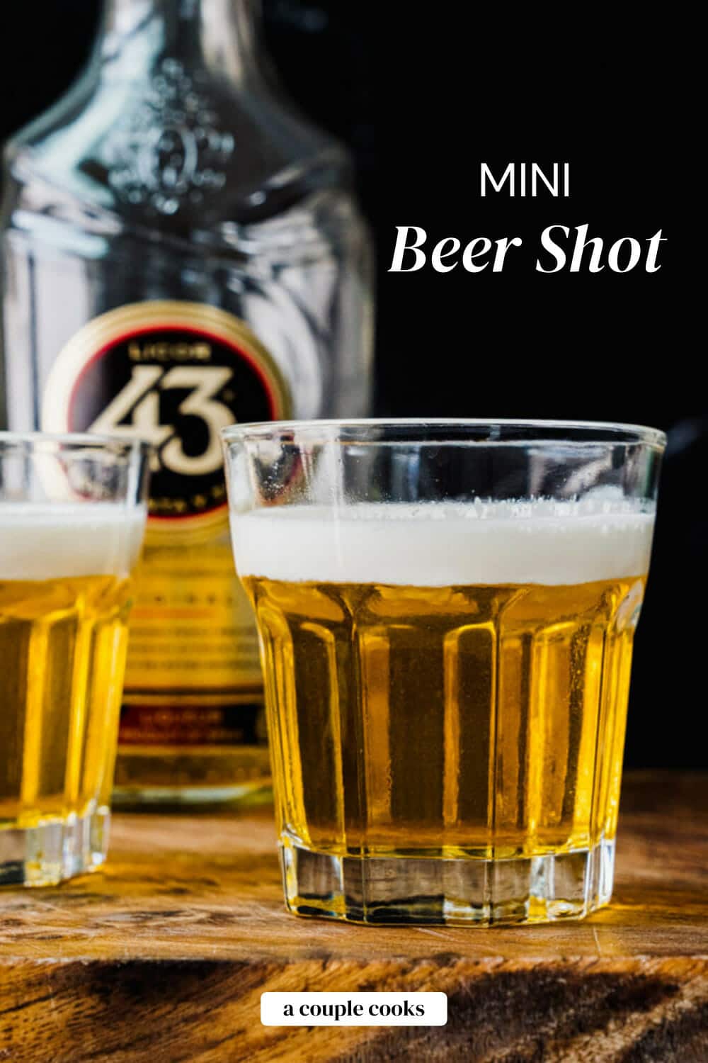 Mini Beer Shot – A Couple Cooks