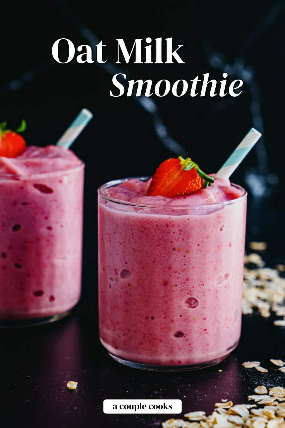 Oat Milk Smoothie (With Any Fruit!) – A Couple Cooks