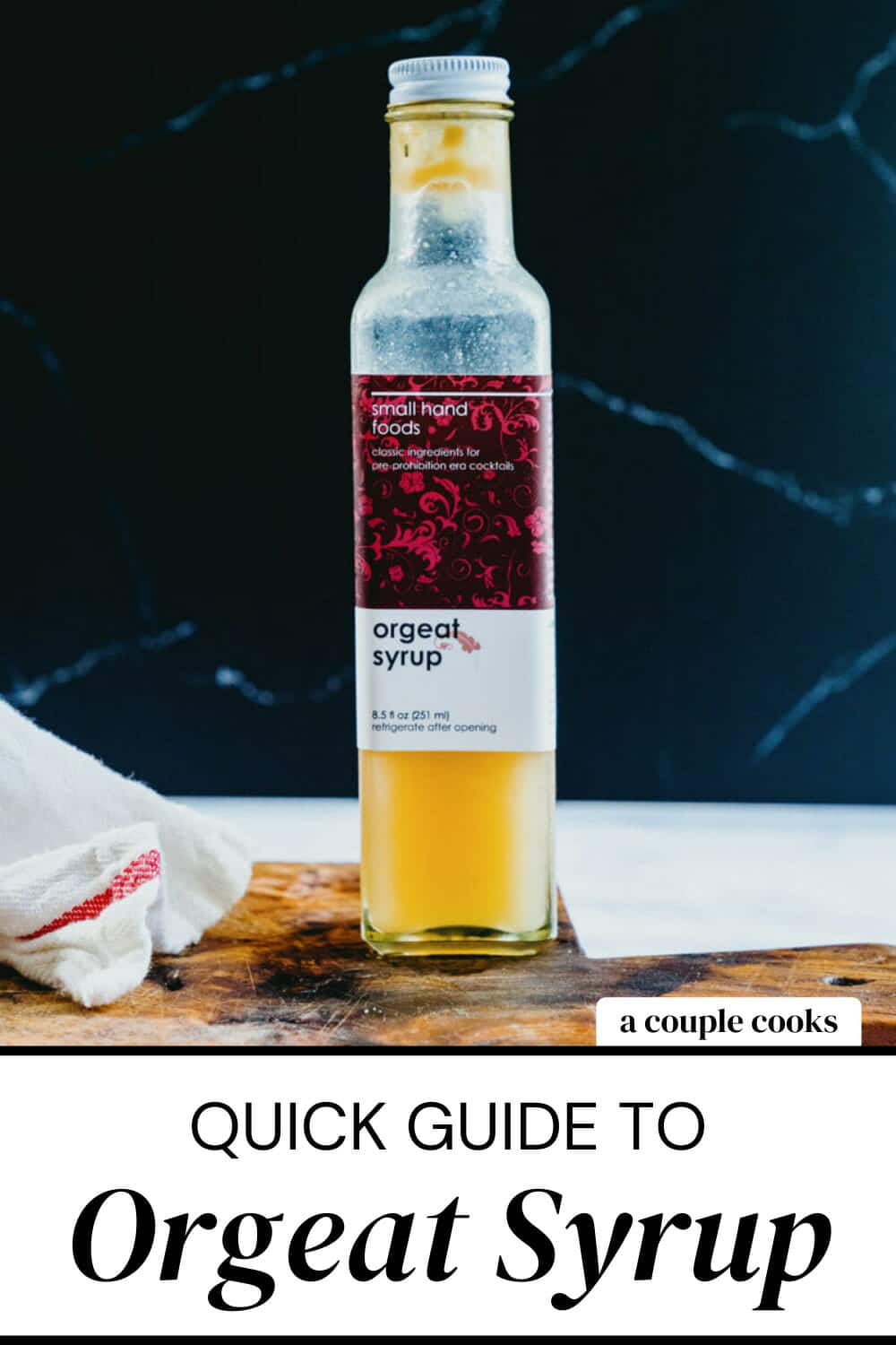 Quick Guide to Orgeat Syrup (& Cocktails!) – A Couple Cooks