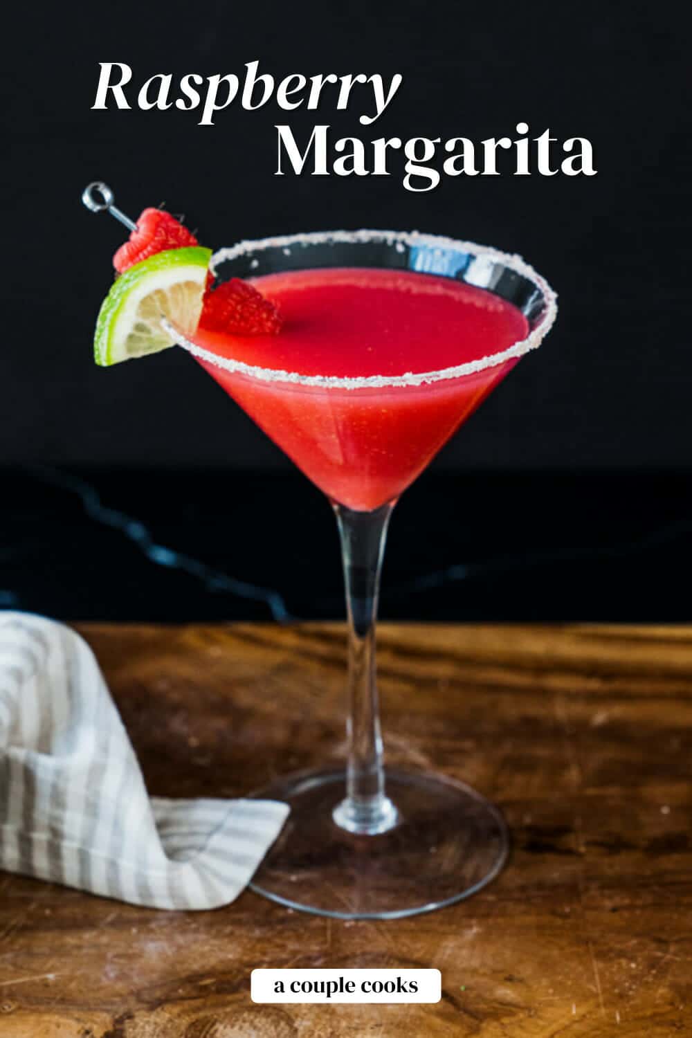 Perfect Raspberry Margarita – A Couple Cooks