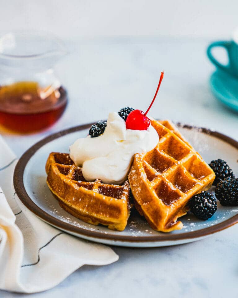 Perfect Waffle Recipe – A Couple Cooks