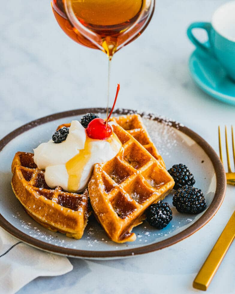 Perfect Waffle Recipe – A Couple Cooks