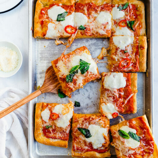 Classic Burrata Pizza – A Couple Cooks