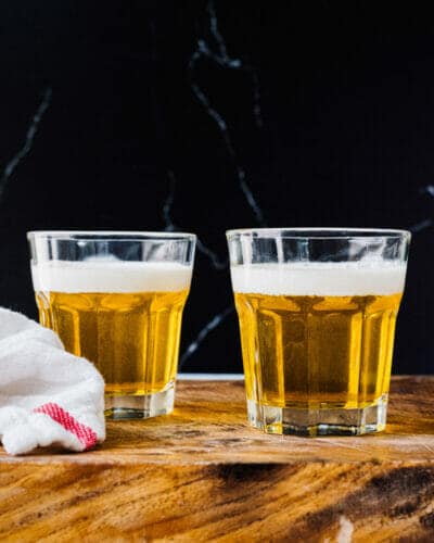 Mini Beer Shot – A Couple Cooks