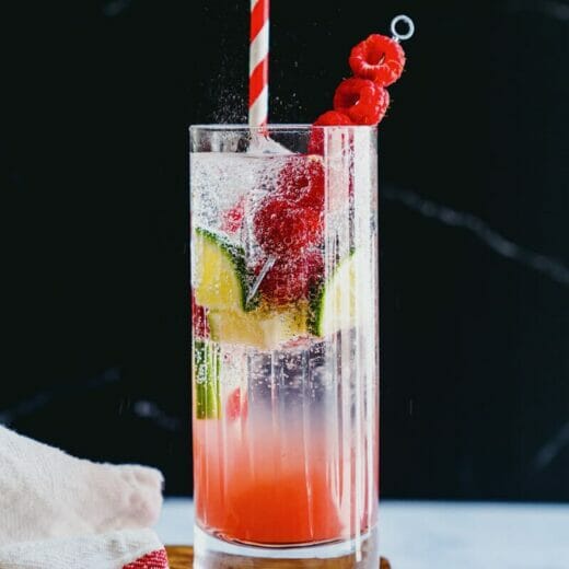 Raspberry Lime Rickey – A Couple Cooks