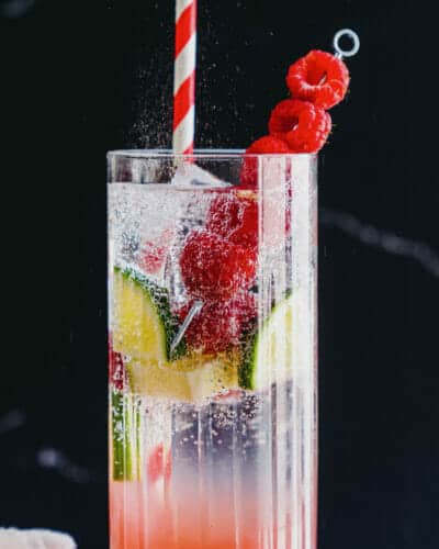 Raspberry Lime Rickey – A Couple Cooks