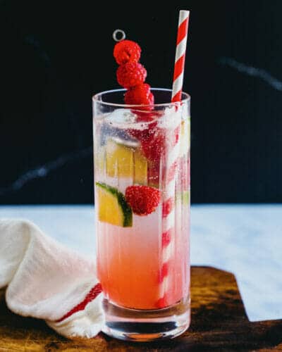 Raspberry Lime Rickey – A Couple Cooks