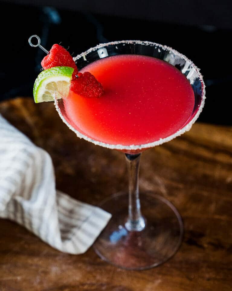 Perfect Raspberry Margarita – A Couple Cooks