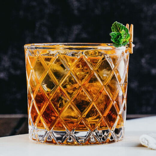 Classic Stinger Cocktail – A Couple Cooks