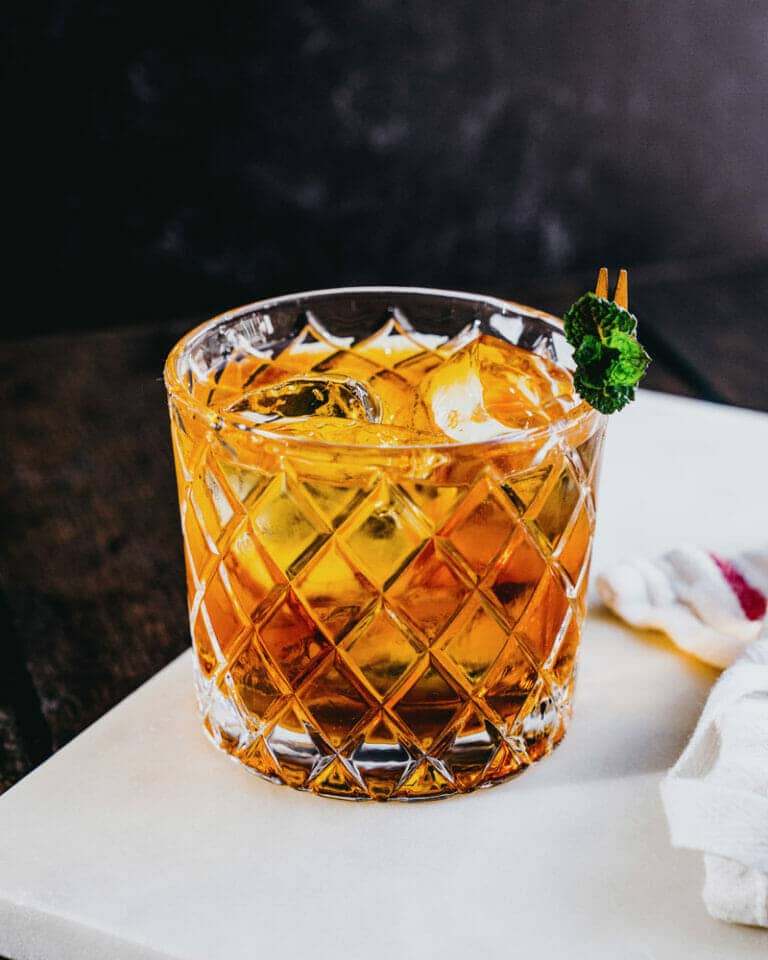 Classic Stinger Cocktail – A Couple Cooks