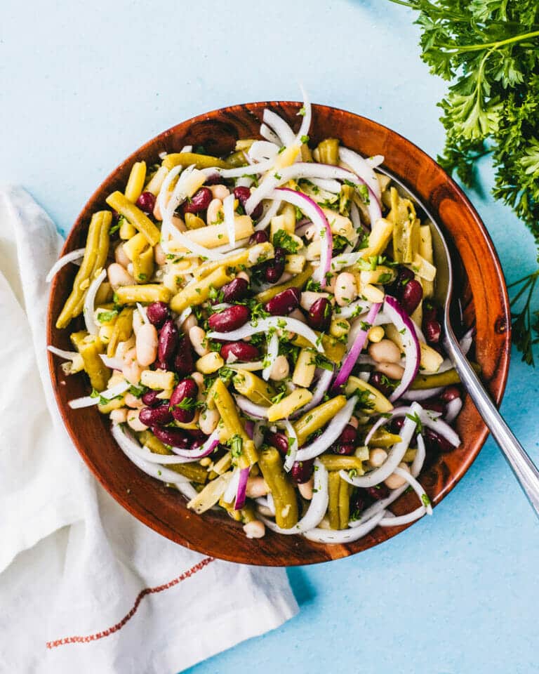 Classic Three Bean Salad – A Couple Cooks