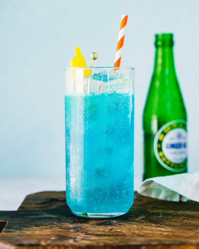 Blue Long Island Iced Tea – A Couple Cooks